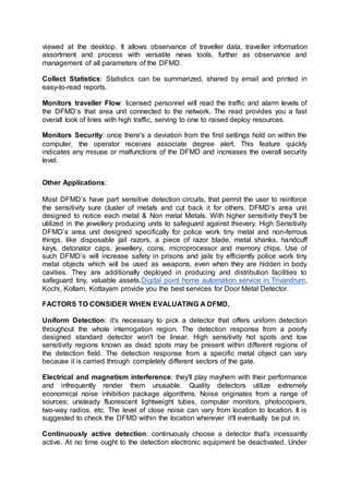 Door metal detector | DOCX