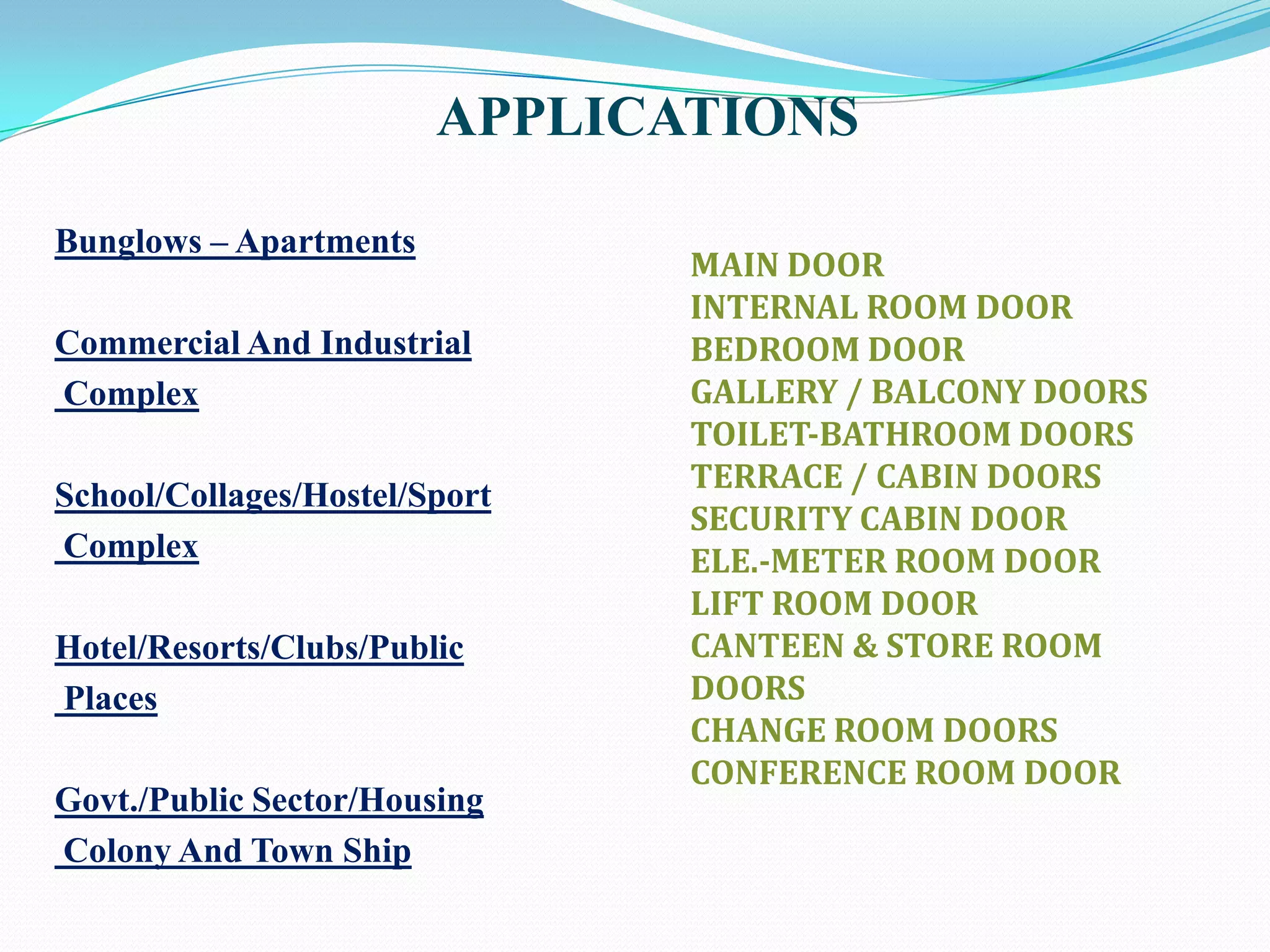 Door presentation everestfiber | PPTX
