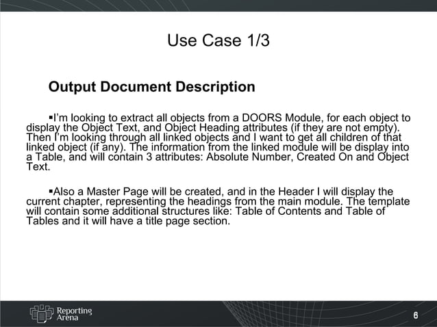 Rational Publishing Engine with Rational DOORS | PPT | Desktop ...