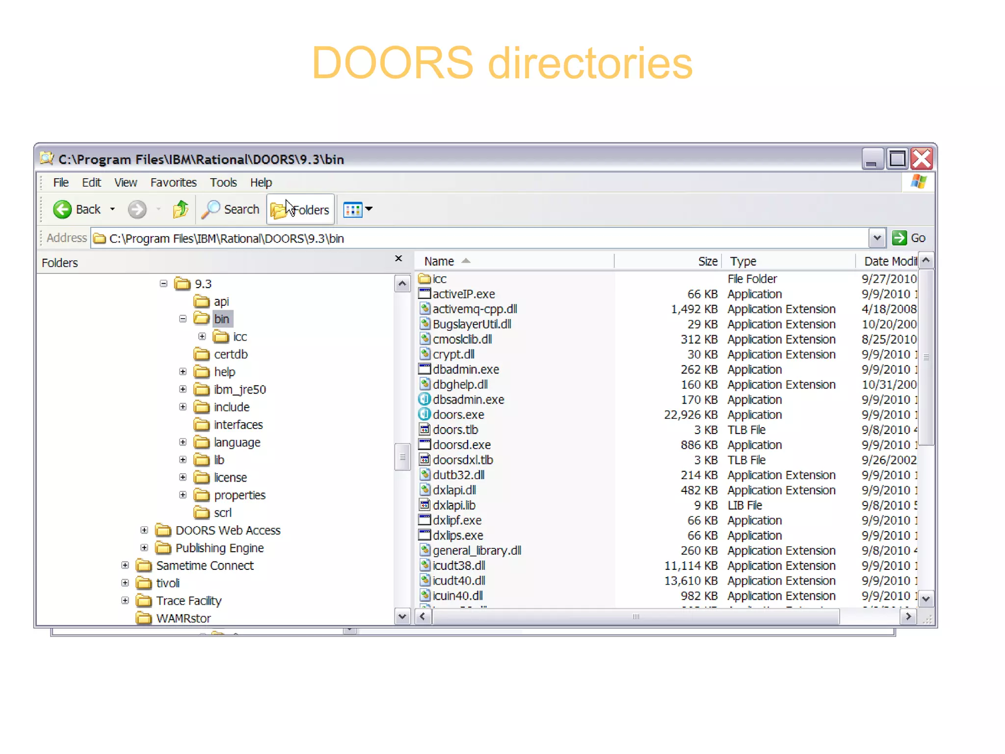 Dynamic Object Oriented Requirements System Doors Ppt Databases Computer Software And