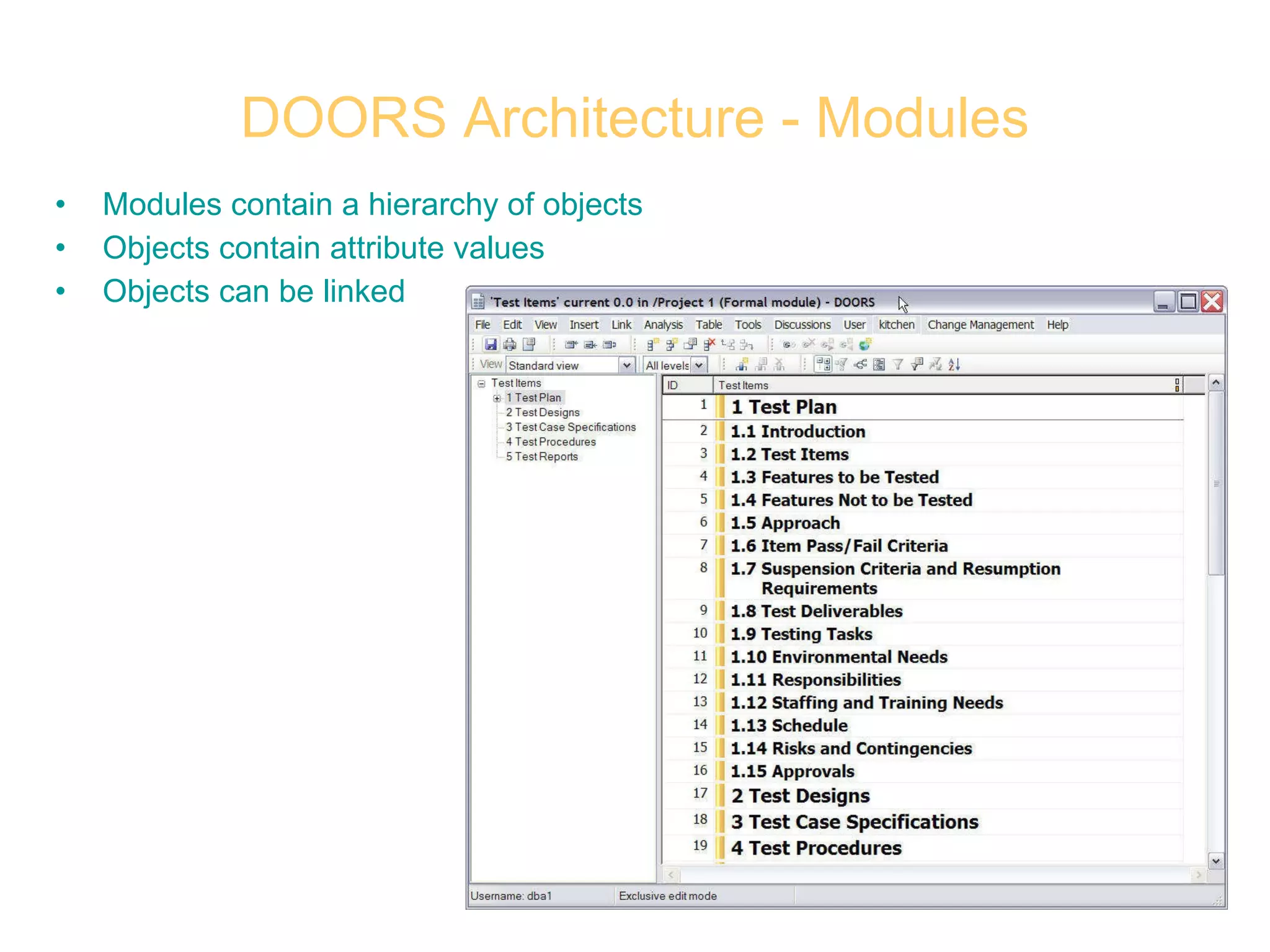 Dynamic Object-Oriented Requirements System (DOORS) | PPT Dynamic Object-Oriented Requirements System (DOORS) | PPT