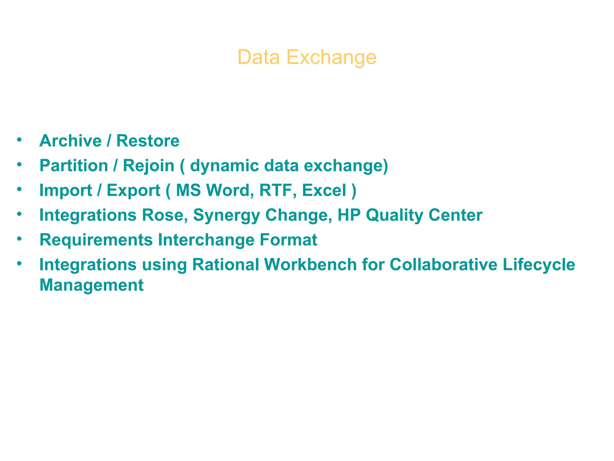 Dynamic Object-Oriented Requirements System (DOORS) | PPT