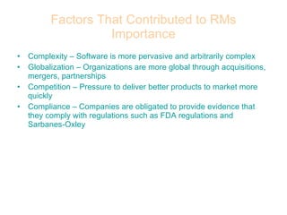 Dynamic Object-Oriented Requirements System (DOORS) | PPT
