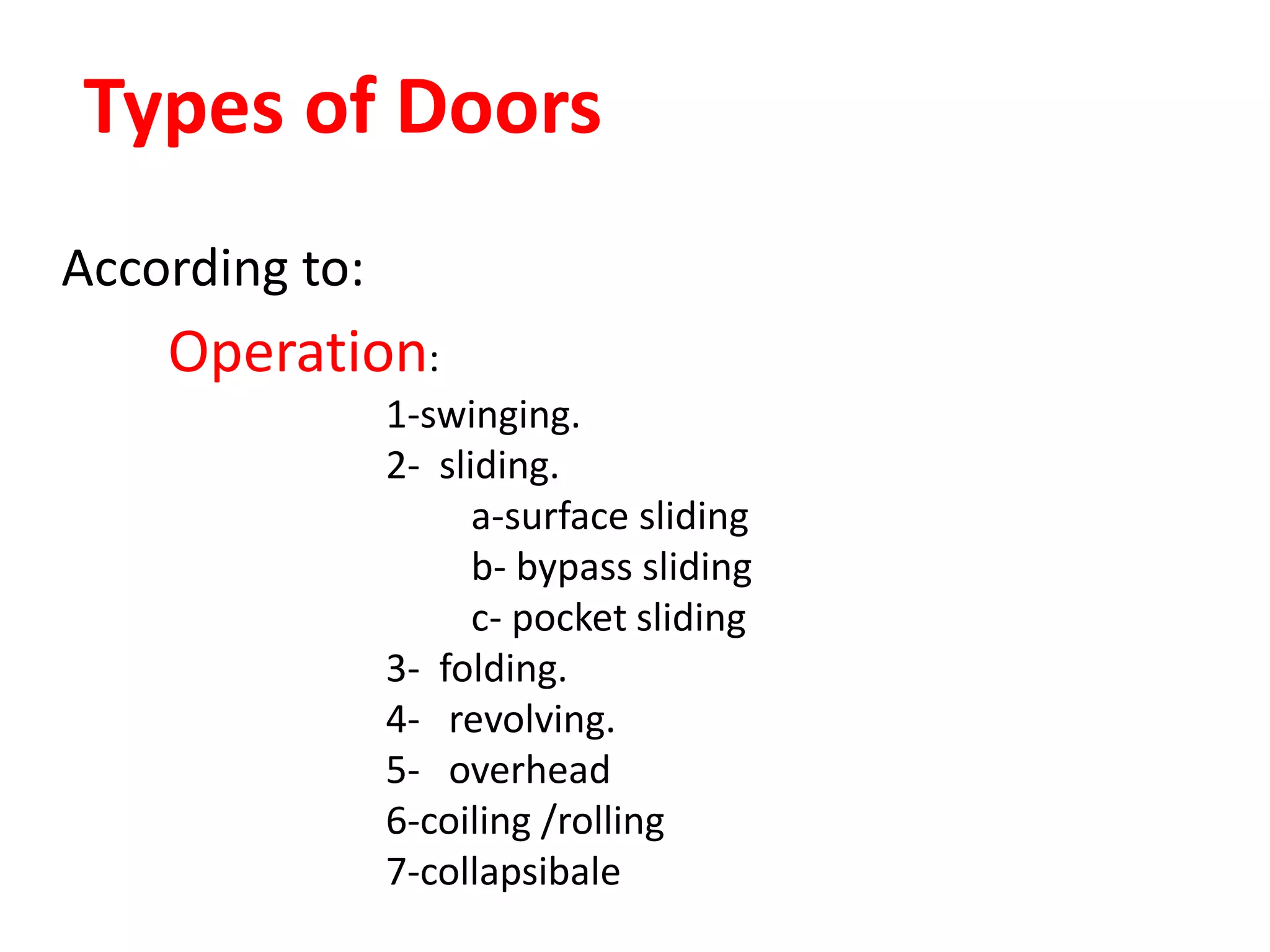 Doors | PDF