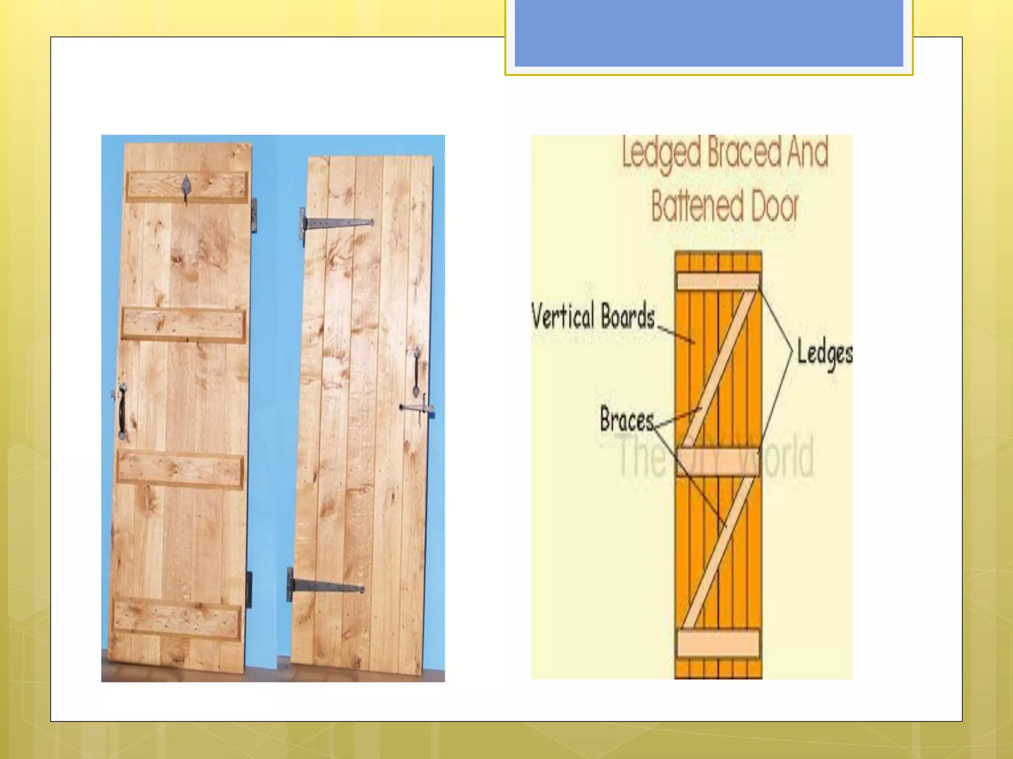 Doors and windows | PDF