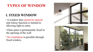 Doors and windows | PPTX