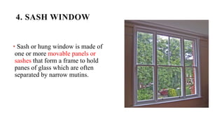 Doors and windows | PPTX