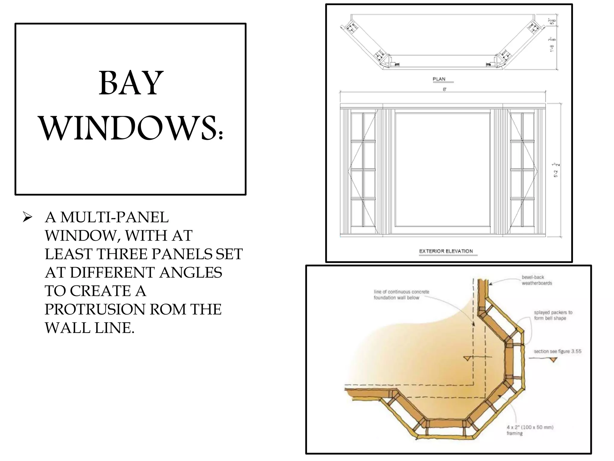 types of Doors and windows, | PPTX