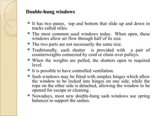 Doors and windows | PPT