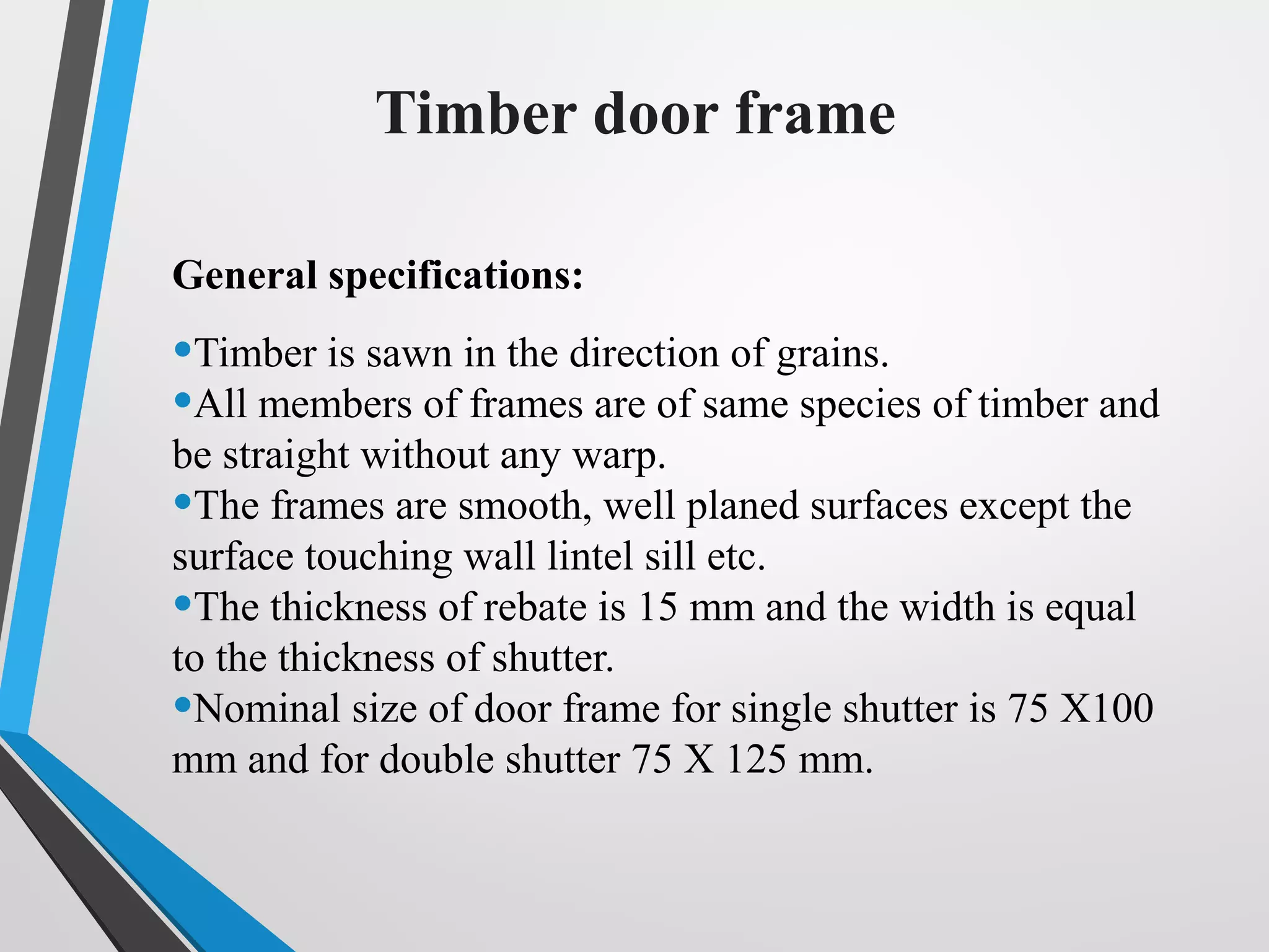 Doors and Windows | PPT