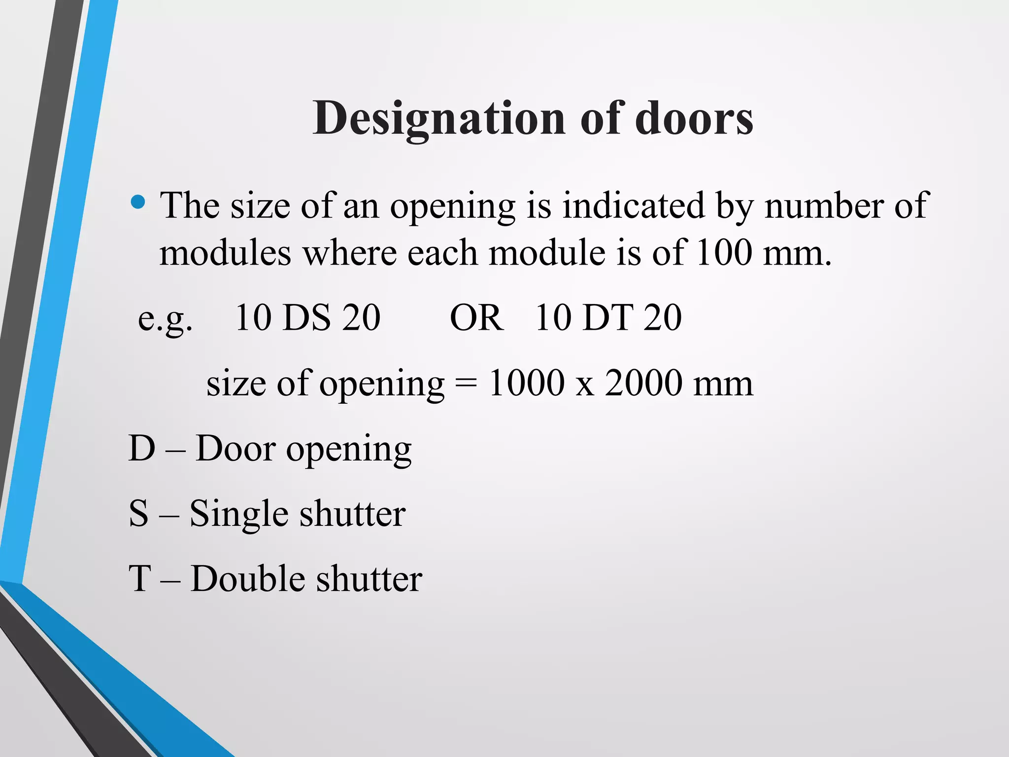 Doors and Windows | PPT