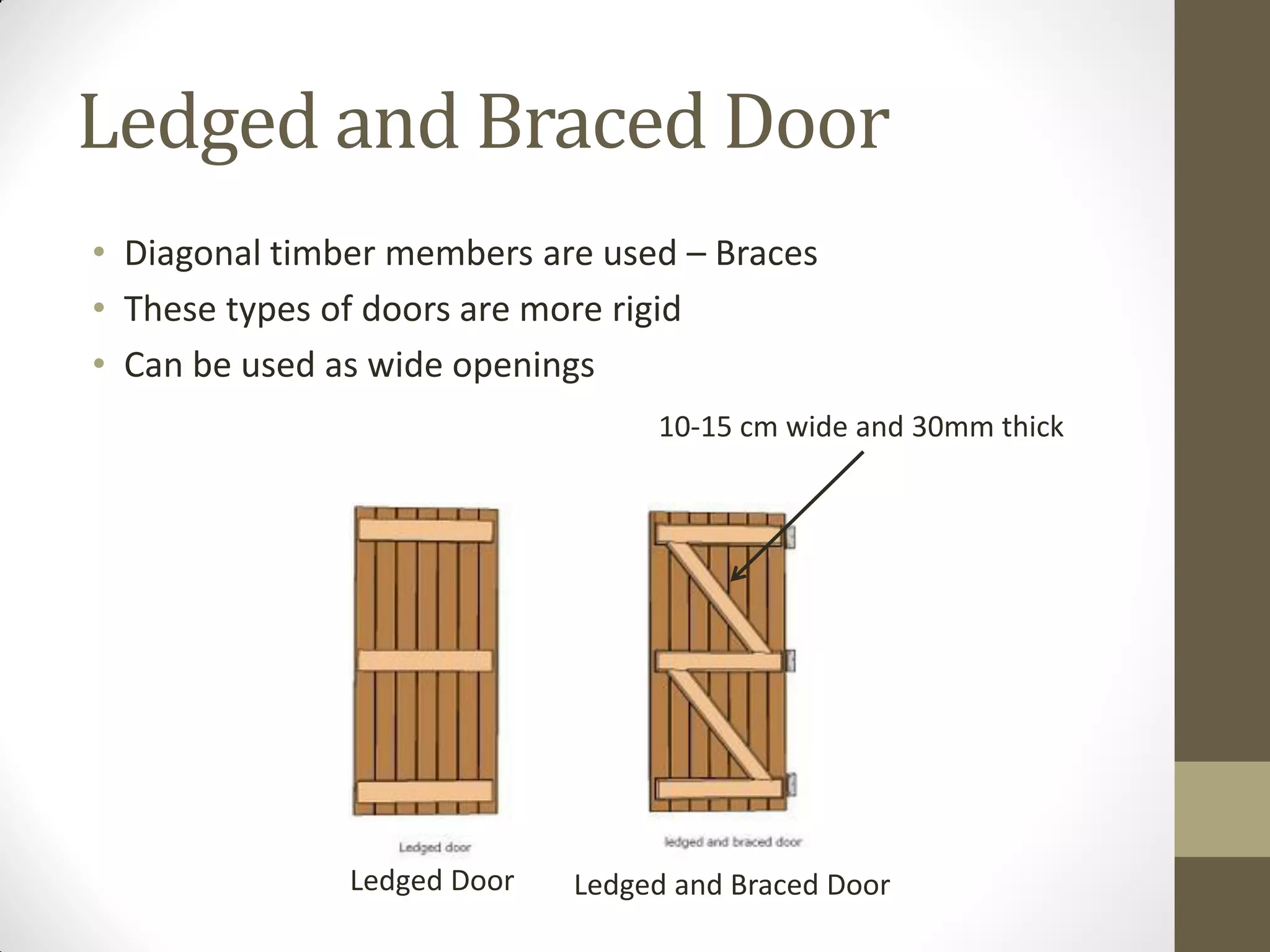 Doors and windows | PDF