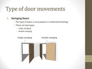 Doors and windows | PDF