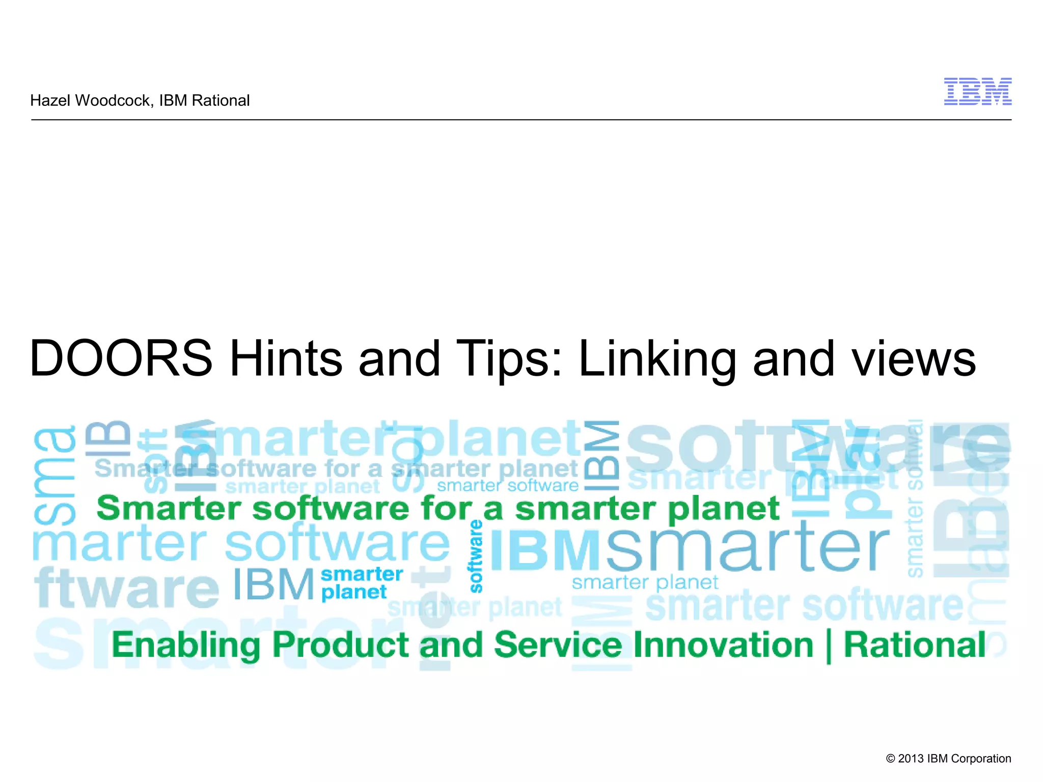 Doors hints and tips schema | PPT