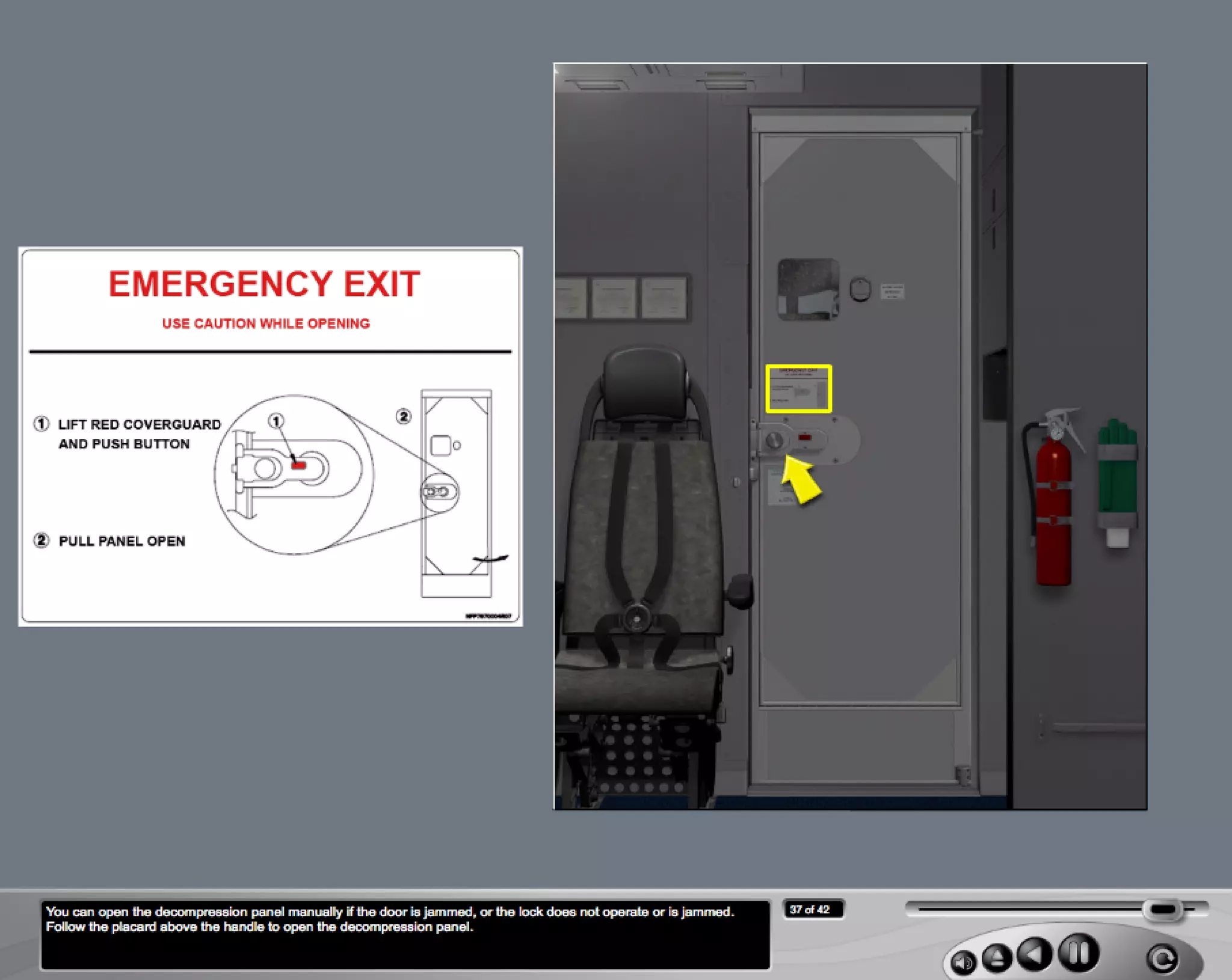 B787 Doors, slides y evacuation equipment | PPT