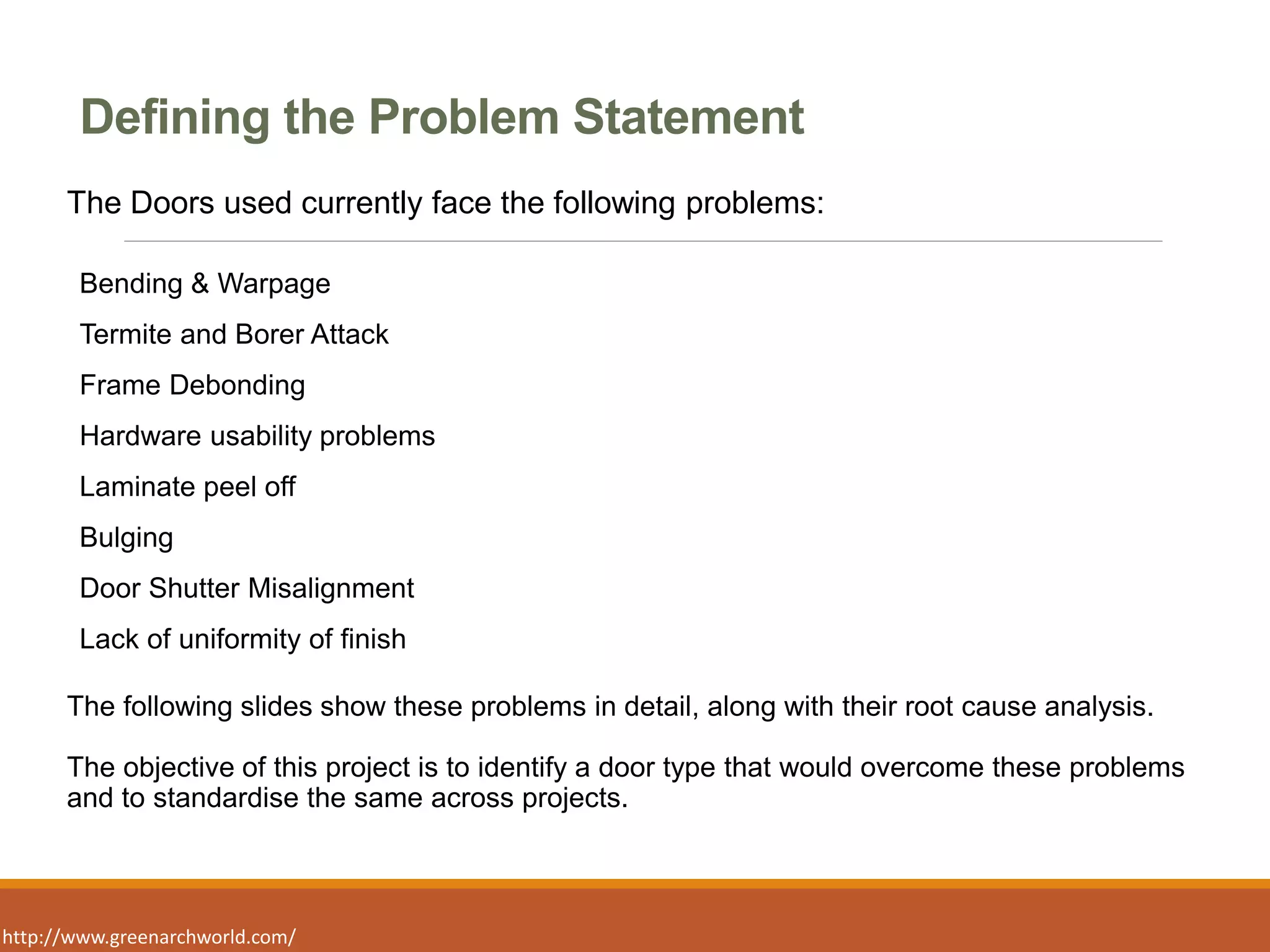 Standardization of Door Systems | PDF