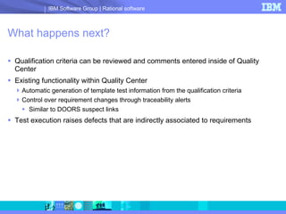 Doors Quality Center Integration | PPT