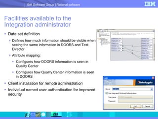 Doors Quality Center Integration | PPT