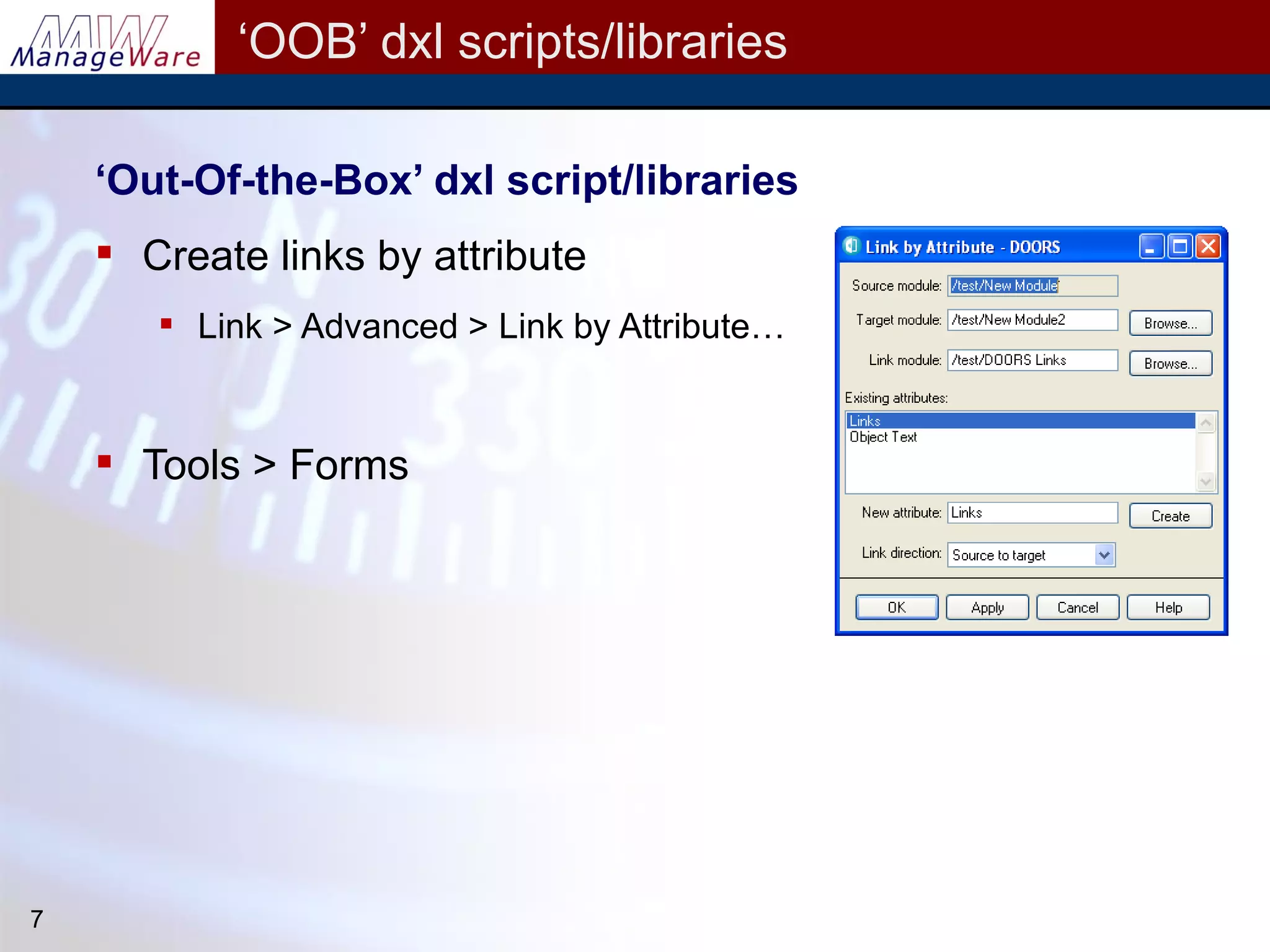 DOORS Tips and Tricks | PPT