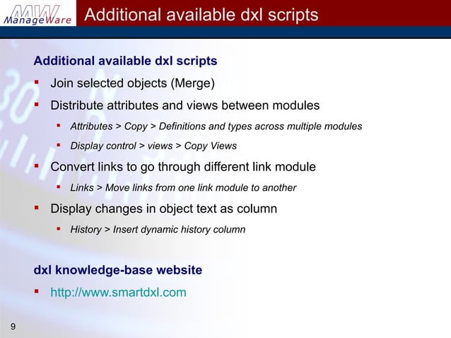 DOORS Tips and Tricks | PPT | Desktop Publishing | Computer Software ...