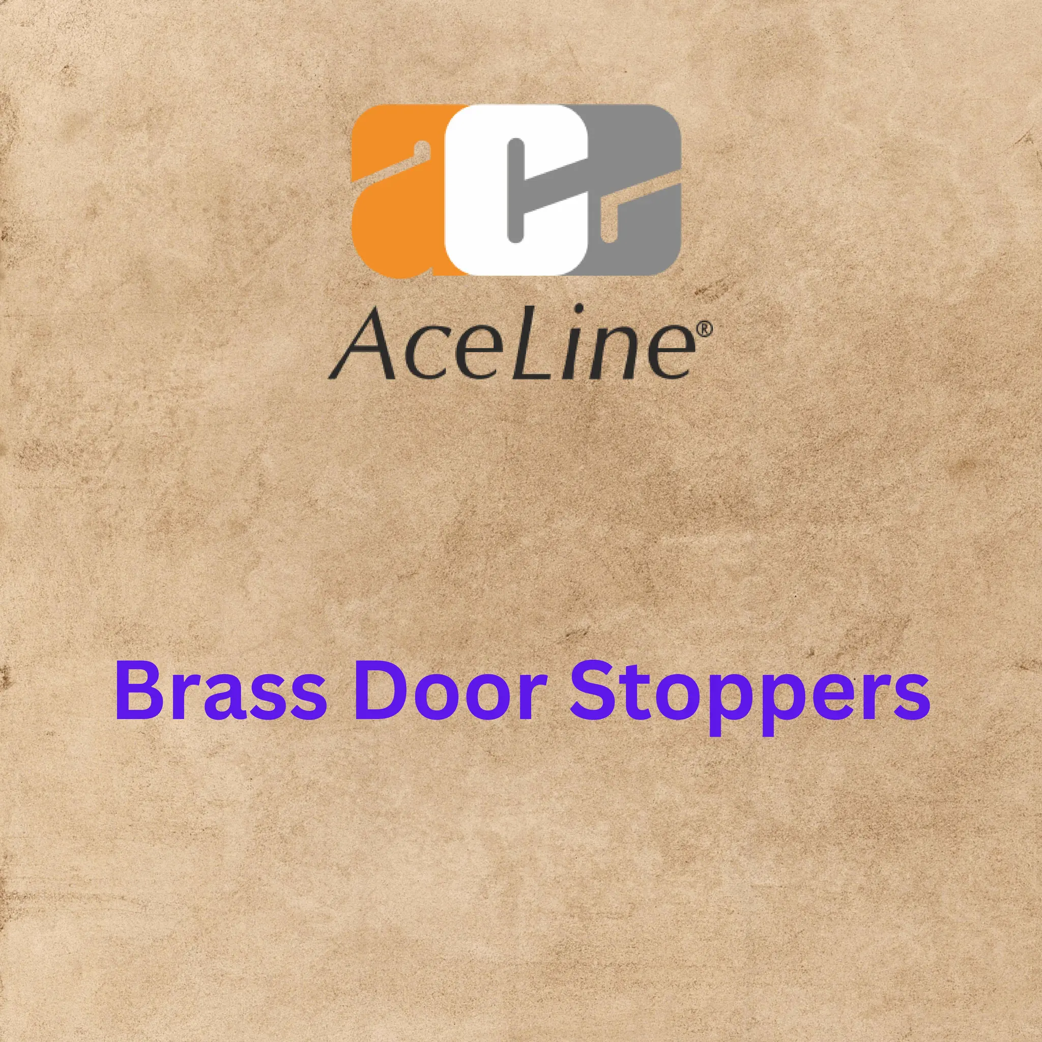 AceLine Original Solid Brass Door Stopper | PDF