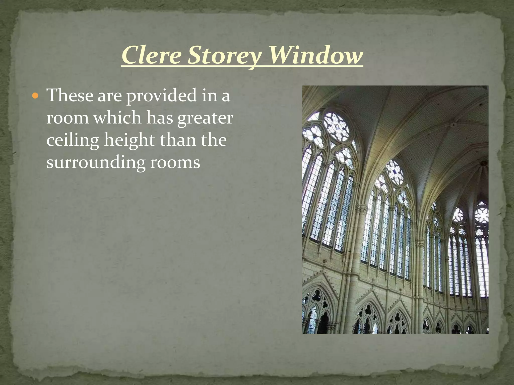 Doors & windows | PPTX