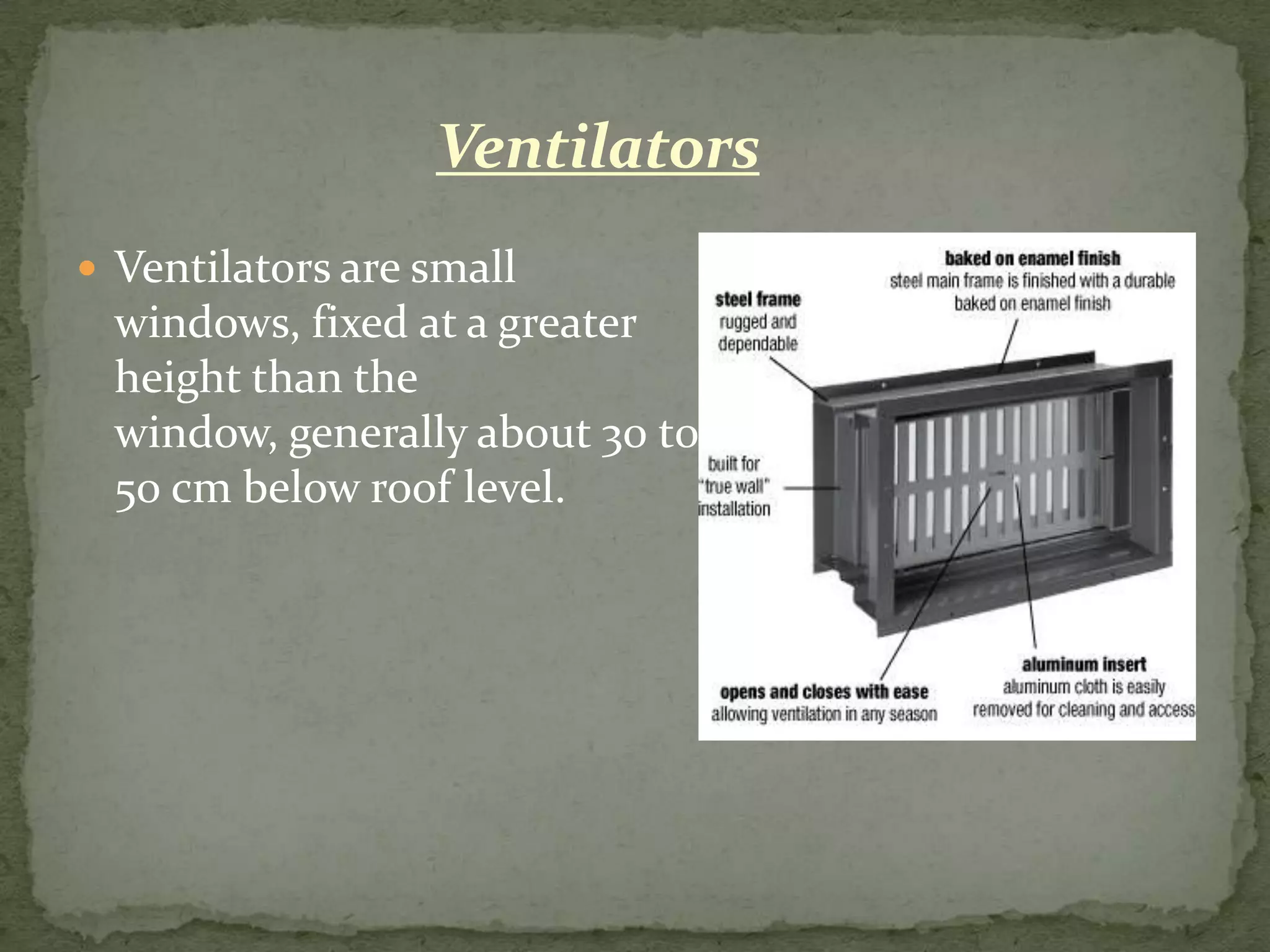 Doors & windows | PPTX