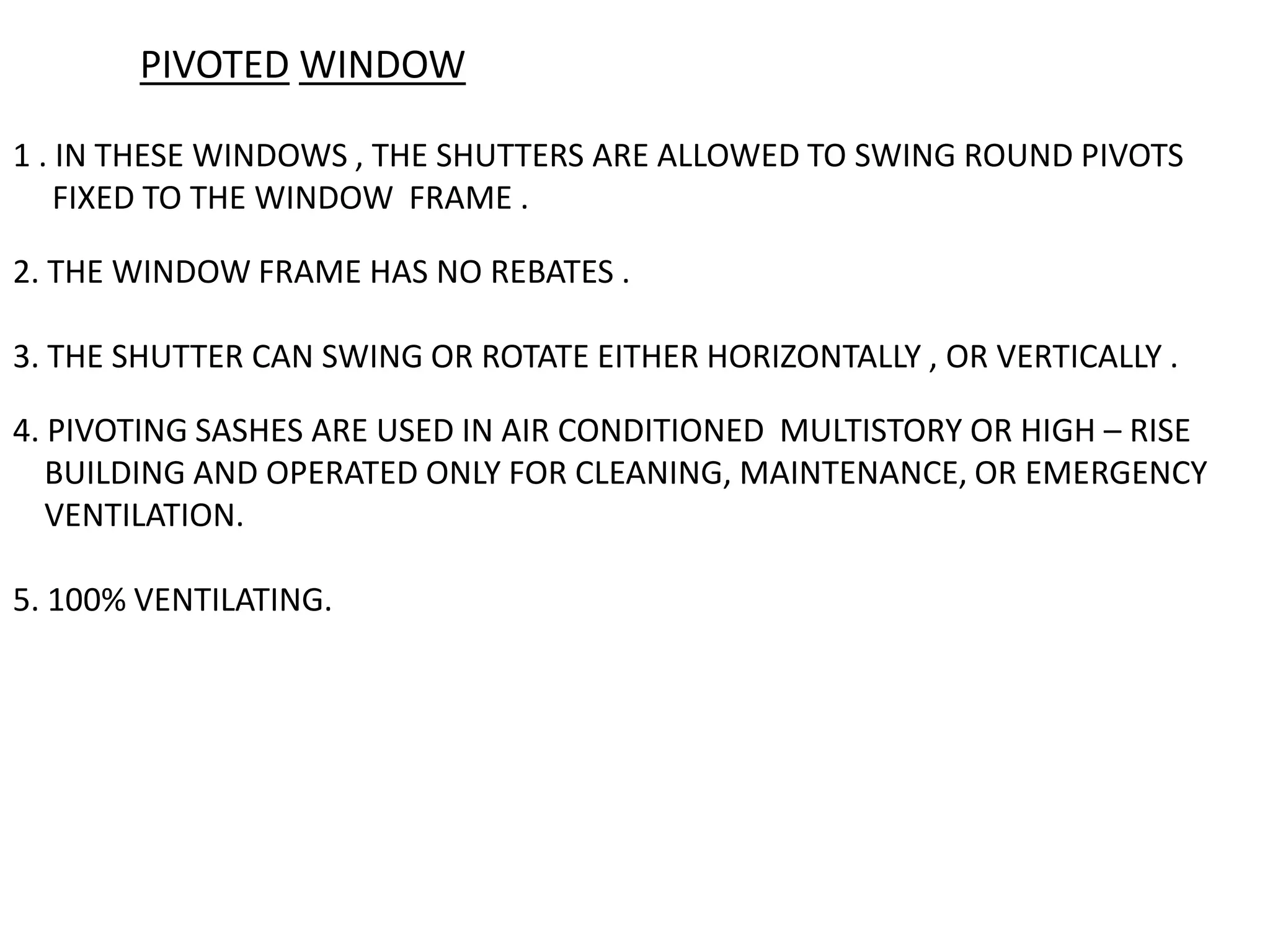 Doors & windows | PPT