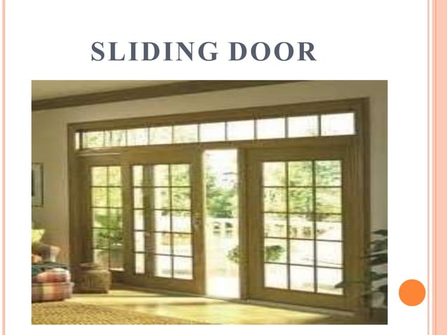 types and uses of Doors and windows in building construction | PPTX ...