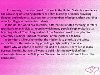 Door to dorm ppoint | PPT