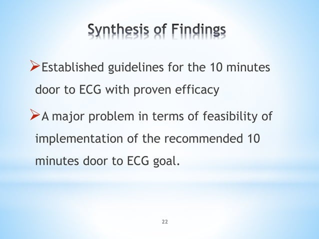 Door to ecg time copyrighted | PPTX | Heart and Cardiovascular Diseases ...