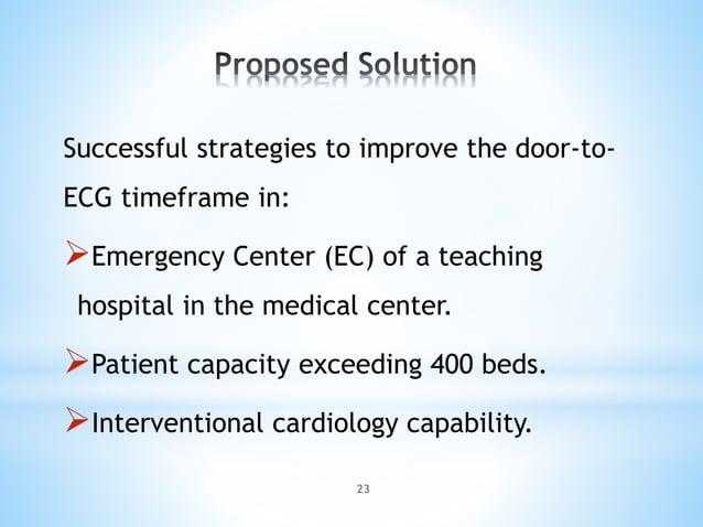 Door to ecg time copyrighted | PPTX | Heart and Cardiovascular Diseases ...