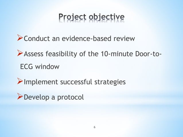 Door to ecg time copyrighted | PPTX | Heart and Cardiovascular Diseases ...