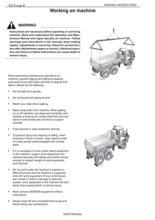 Doosan da30 articulated dump truck service repair manual | PDF