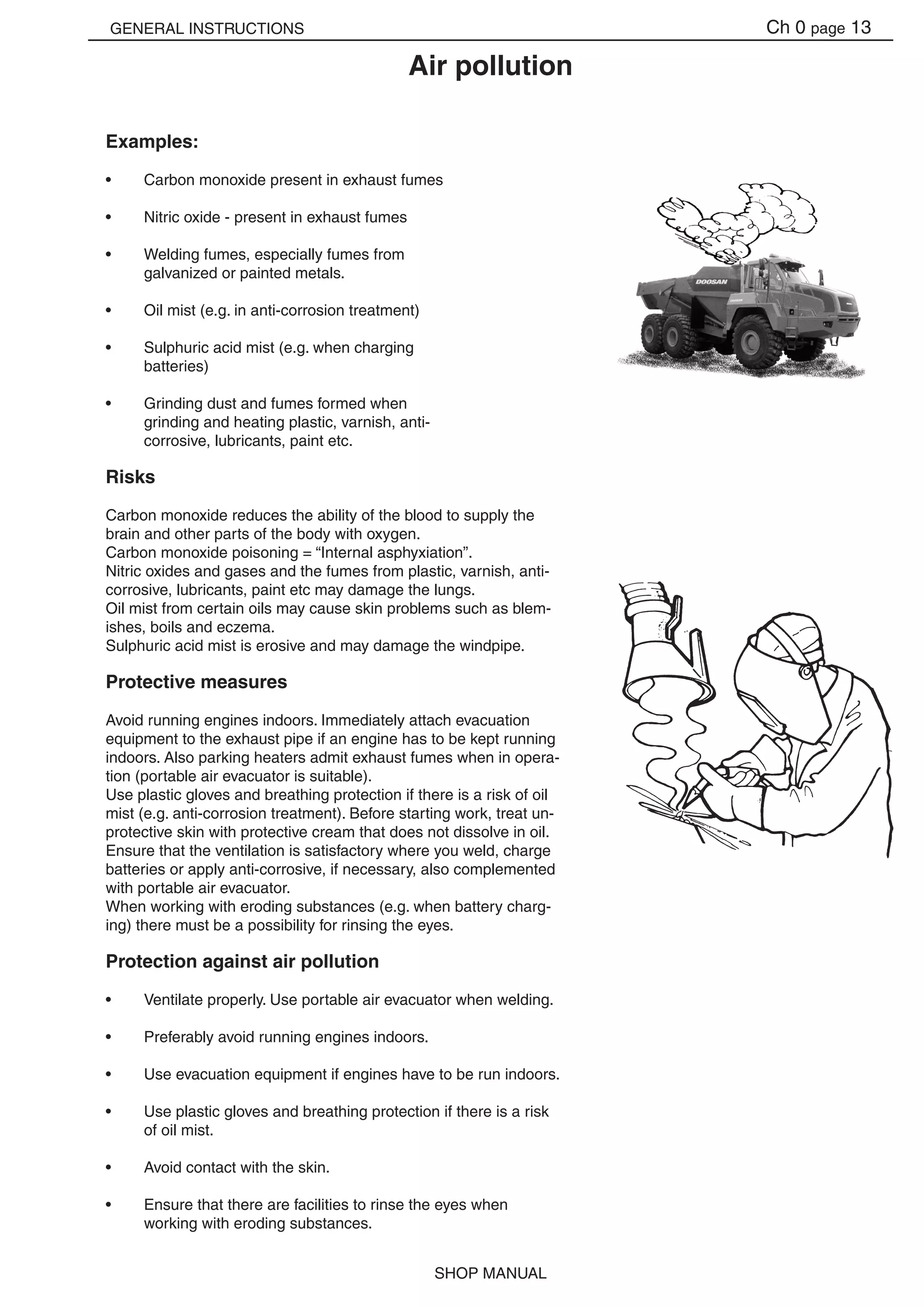 Doosan da40 articulated dump truck service repair manual | PDF