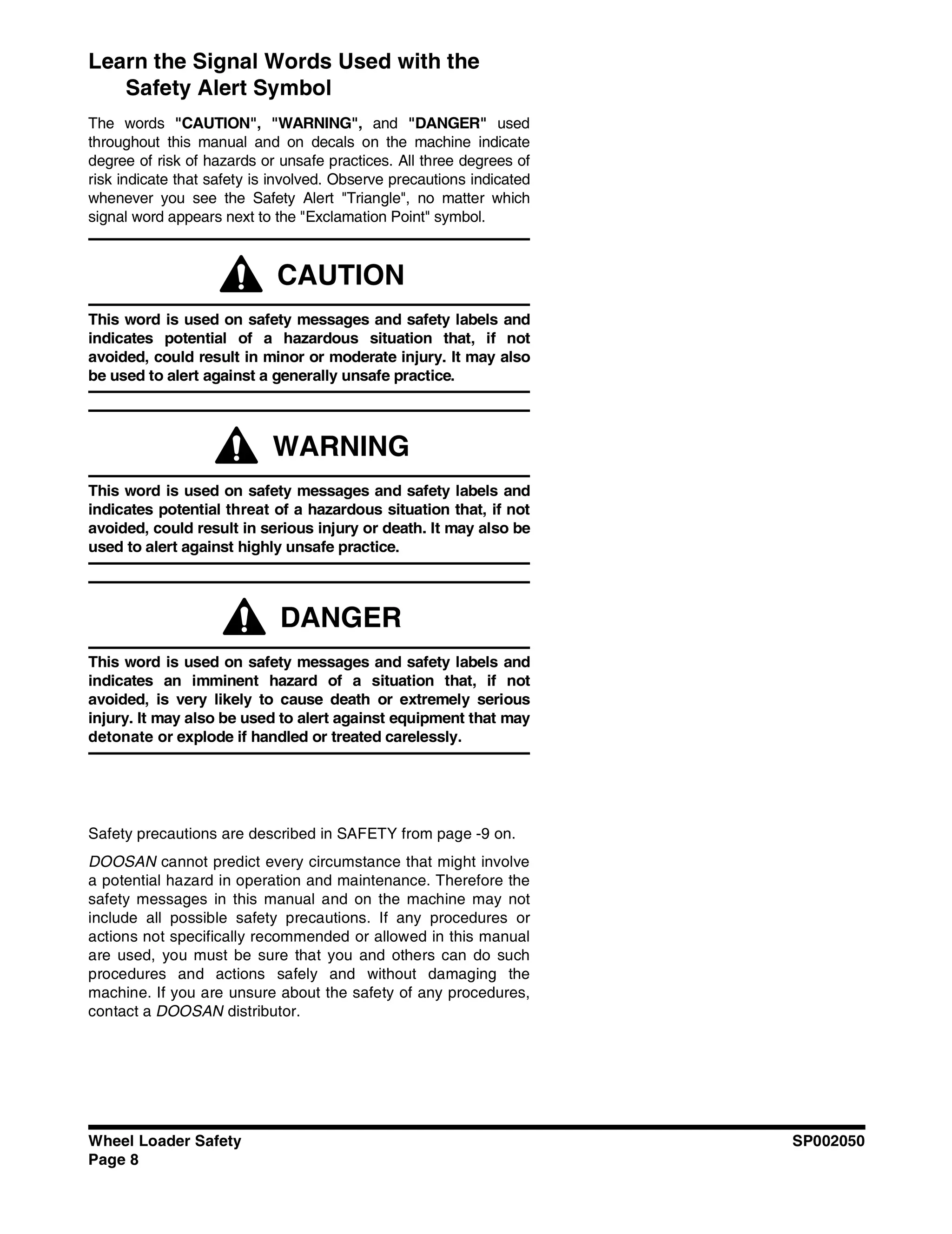 Doosan dl220 wheel loader service repair manual | PDF