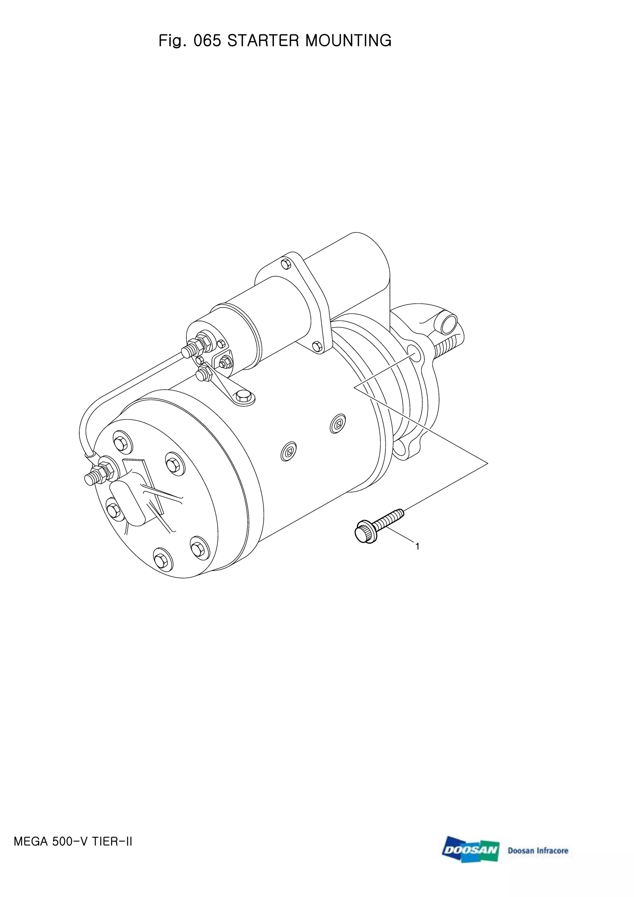 Doosan mega 500 v tier ⅱ wheeled loader parts catalogue manual | PDF
