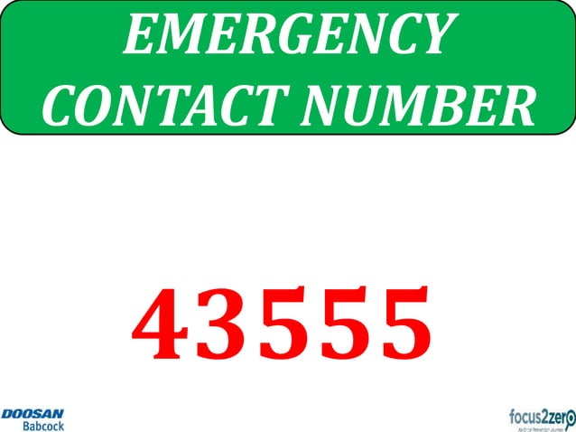 safety SIGNAGE for oil and gas safe execution of all CTA | PPTX | First ...