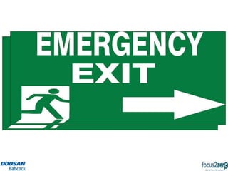 safety SIGNAGE for oil and gas safe execution of all CTA | PPTX