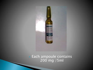 Dopamine Injection