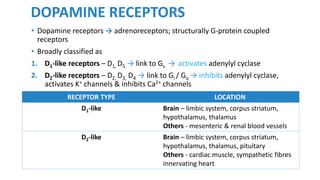 Dopamine Receptors