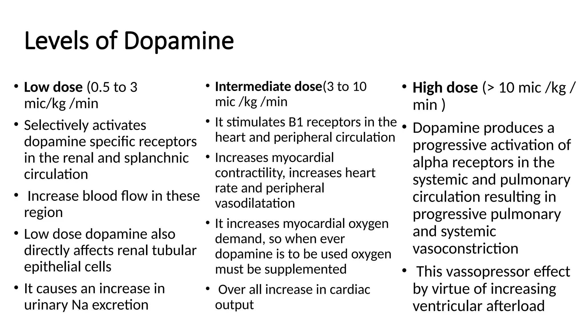 Dopamine- the role in psychology and medicine | PPTX