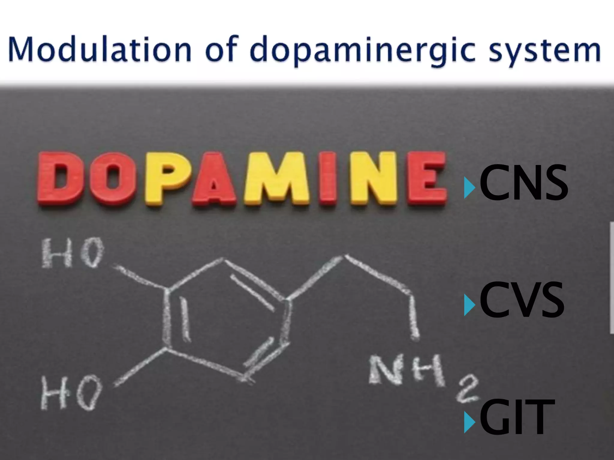 Dopamine, dopaminergic system, parkinson's disease, pharmacotherapy and ...