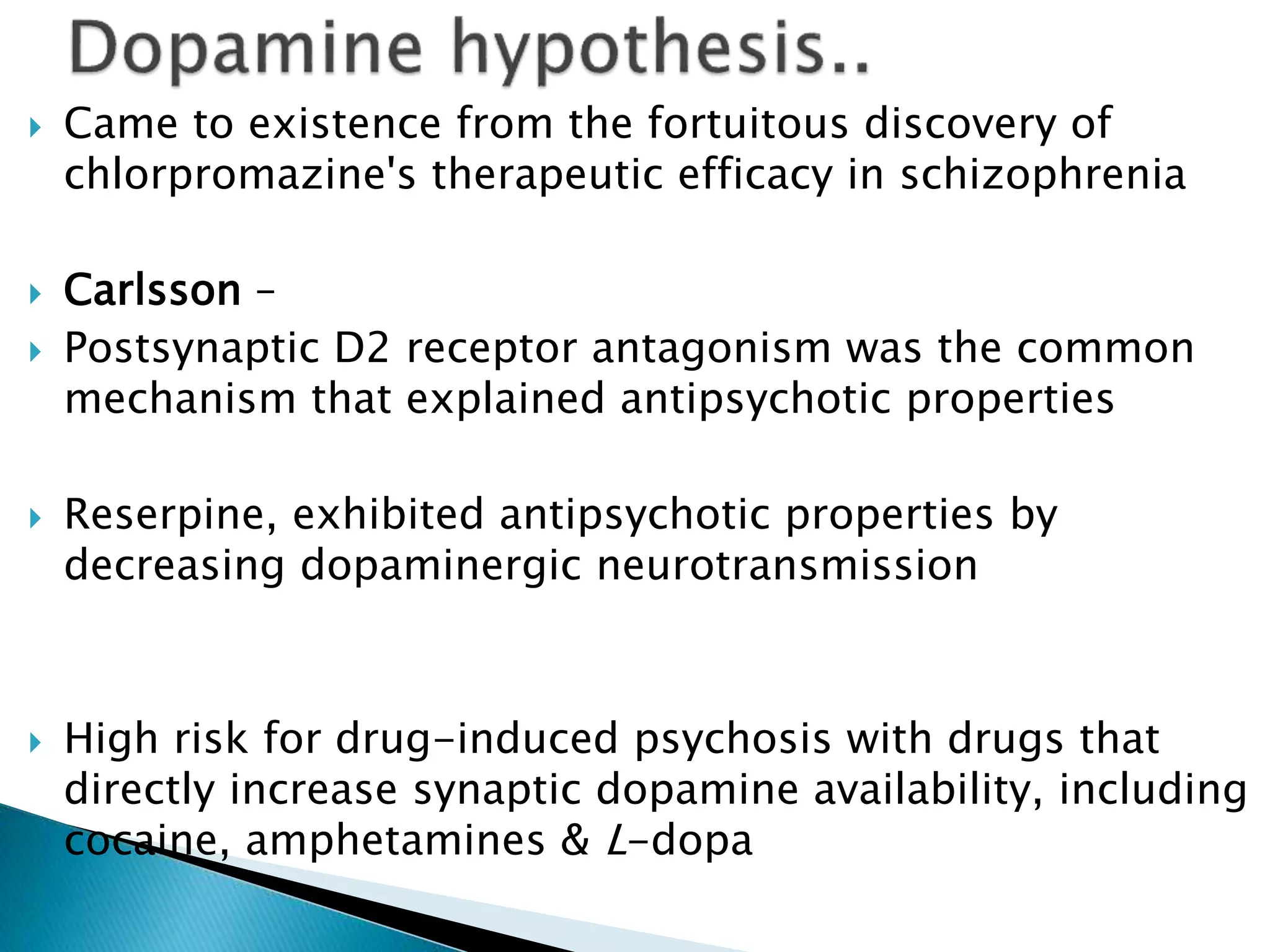 Dopamine, dopaminergic system, parkinson's disease, pharmacotherapy and modulation | PPTX