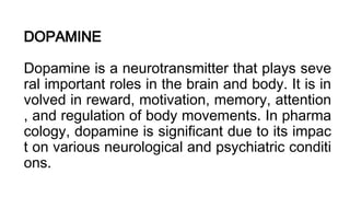 DOPAMINE& GLYCINE.ppt dopamine and glycein | PPT
