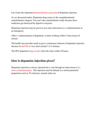 Dopamine injection uses.pdf.pdf