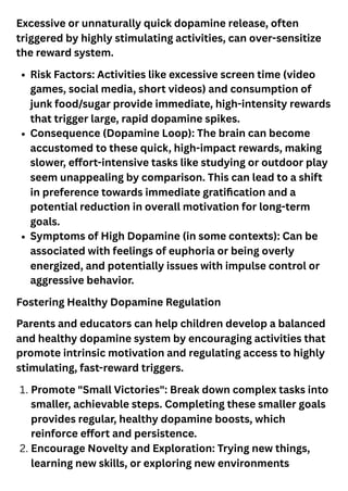 Dopamine The Neurotransmitter of Motivation and Reward in Children.pdf