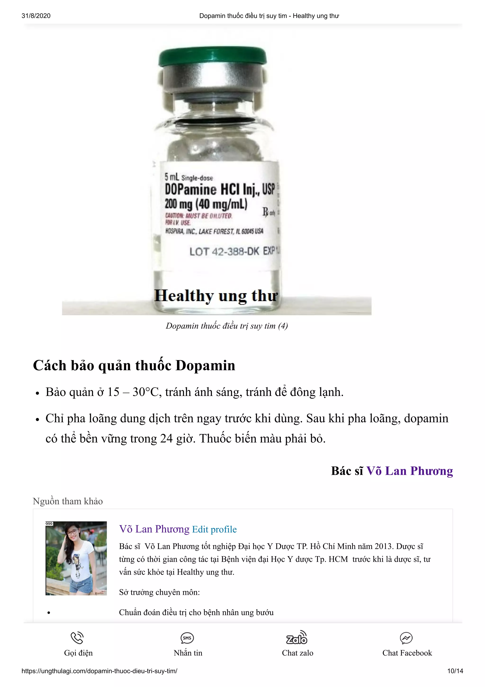 Dopamin thuoc dieu tri suy tim | PDF