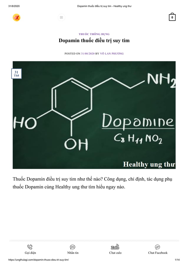 Dopamin thuoc dieu tri suy tim | PDF