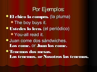 Spanish DOP and IOP | PPT